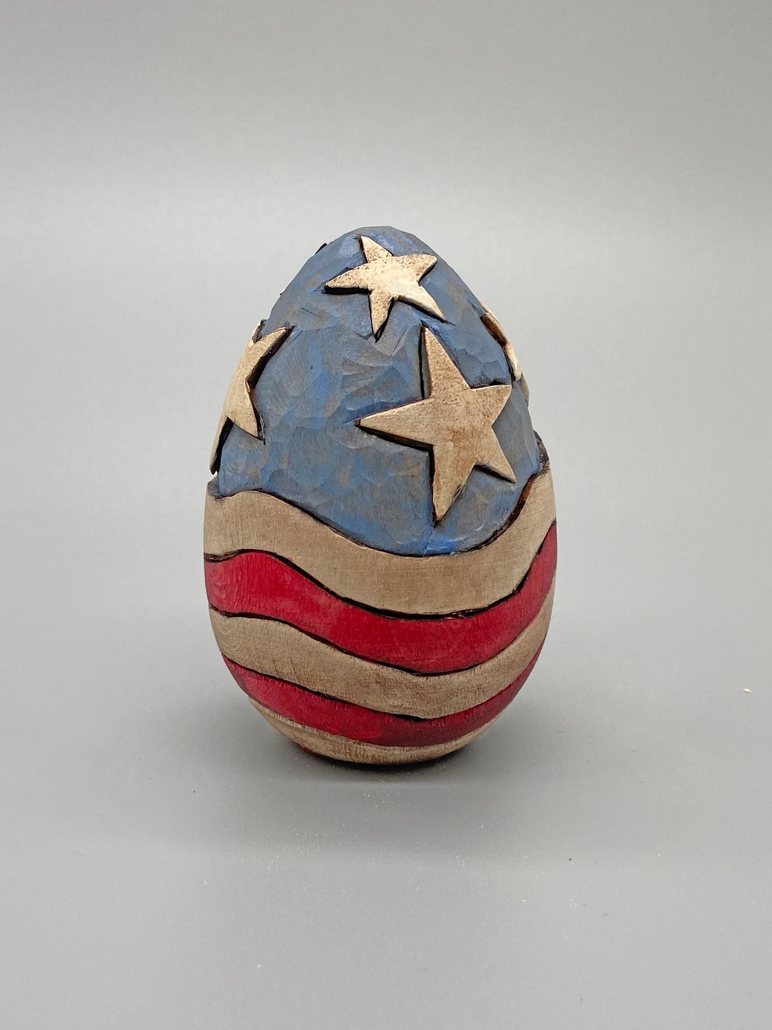 Carve an Americana Goose Egg – Wood Chip Chatter